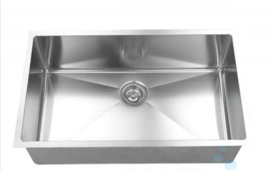 B1606 - UNDERMOUNT STAINLESS STEEL KITCHEN SINK 20 MM CORNERS ...